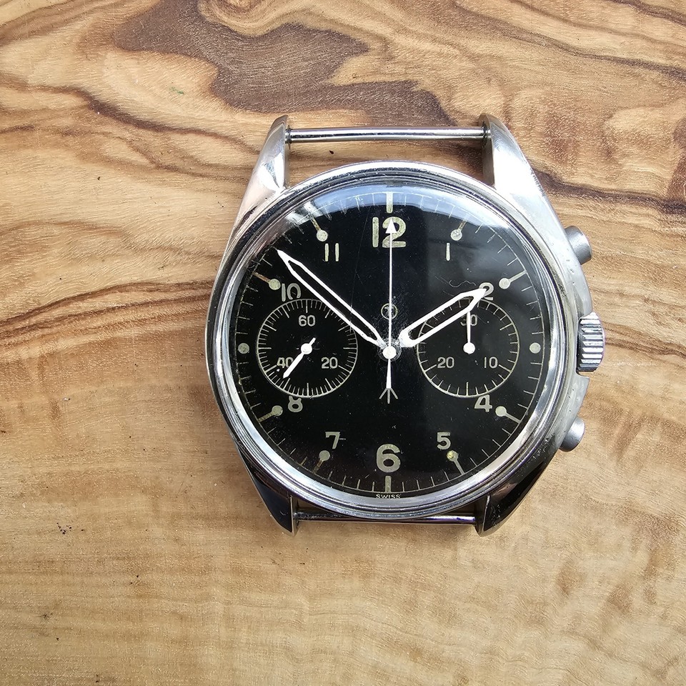 Vintage Military Chronograph Hamilton Men's Watch Fab Four | eBay UK