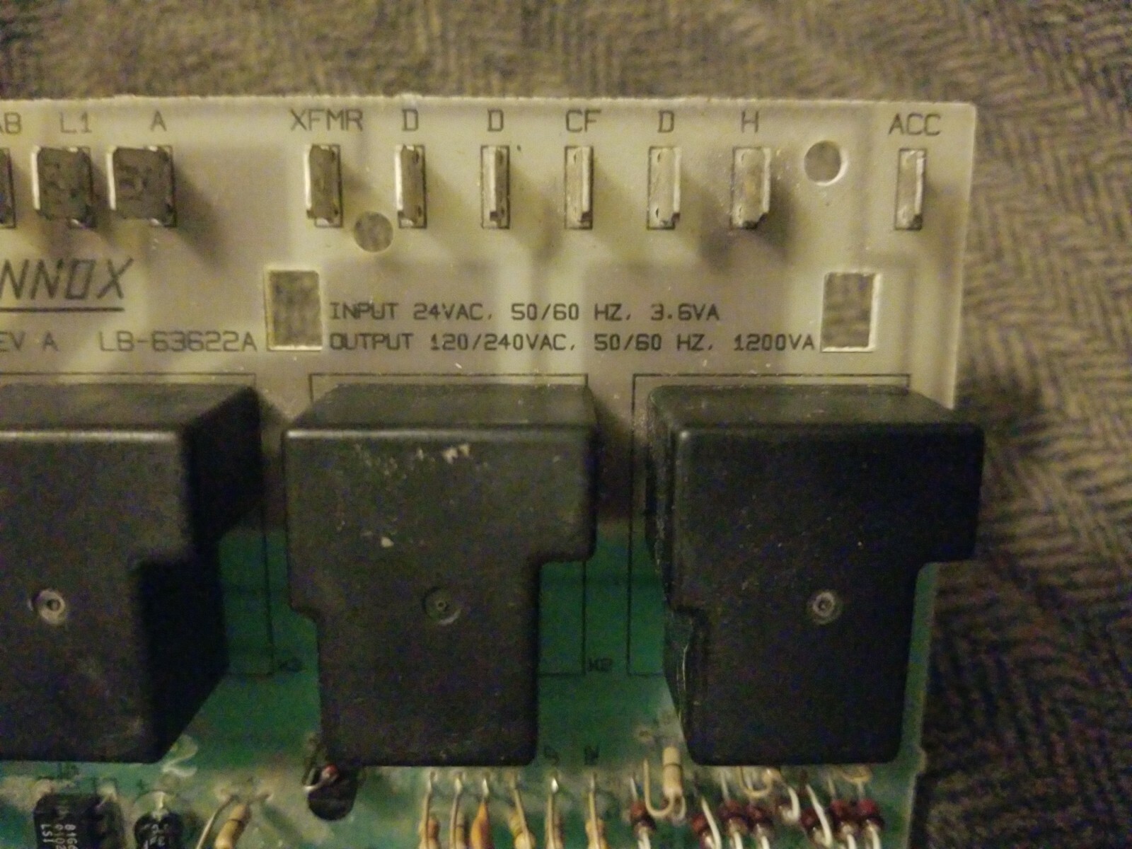 Lennox BCC2-2 LB-63622A 58H5501 Circuit Control Board BCC1 BCC3 48K98 ...