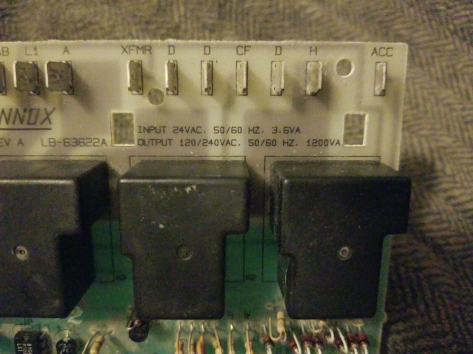 Lennox BCC2-2 LB-63622A 58H5501 Circuit Control Board BCC1 BCC3 48K98 ...
