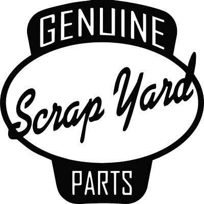 Genuine Scrap Yard Parts Vinyl Decal Sticker for Car/Window/Wall | eBay