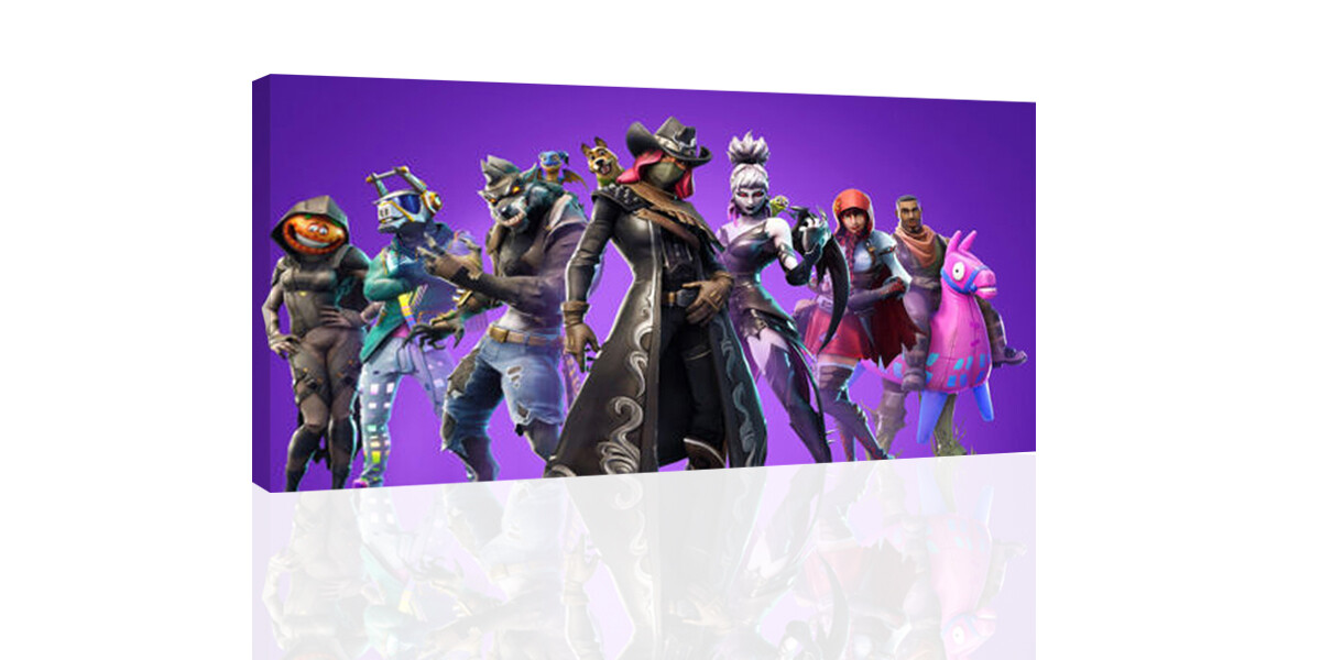 Fortnite Characters - CANVAS OR PRINT WALL ART | eBay