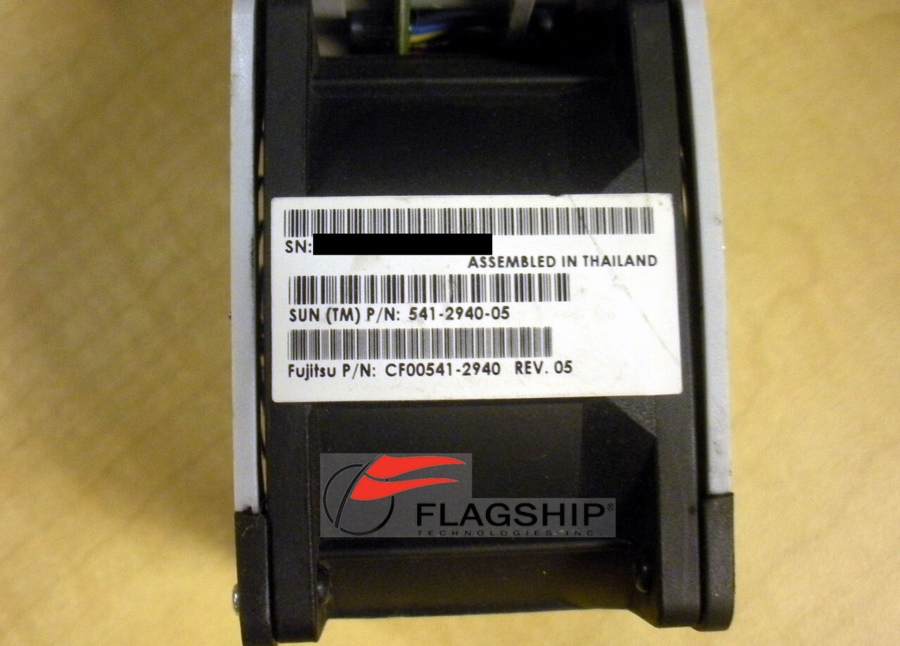 Sun 541-2940 T5240 CPU Dual Fan Assembly | eBay