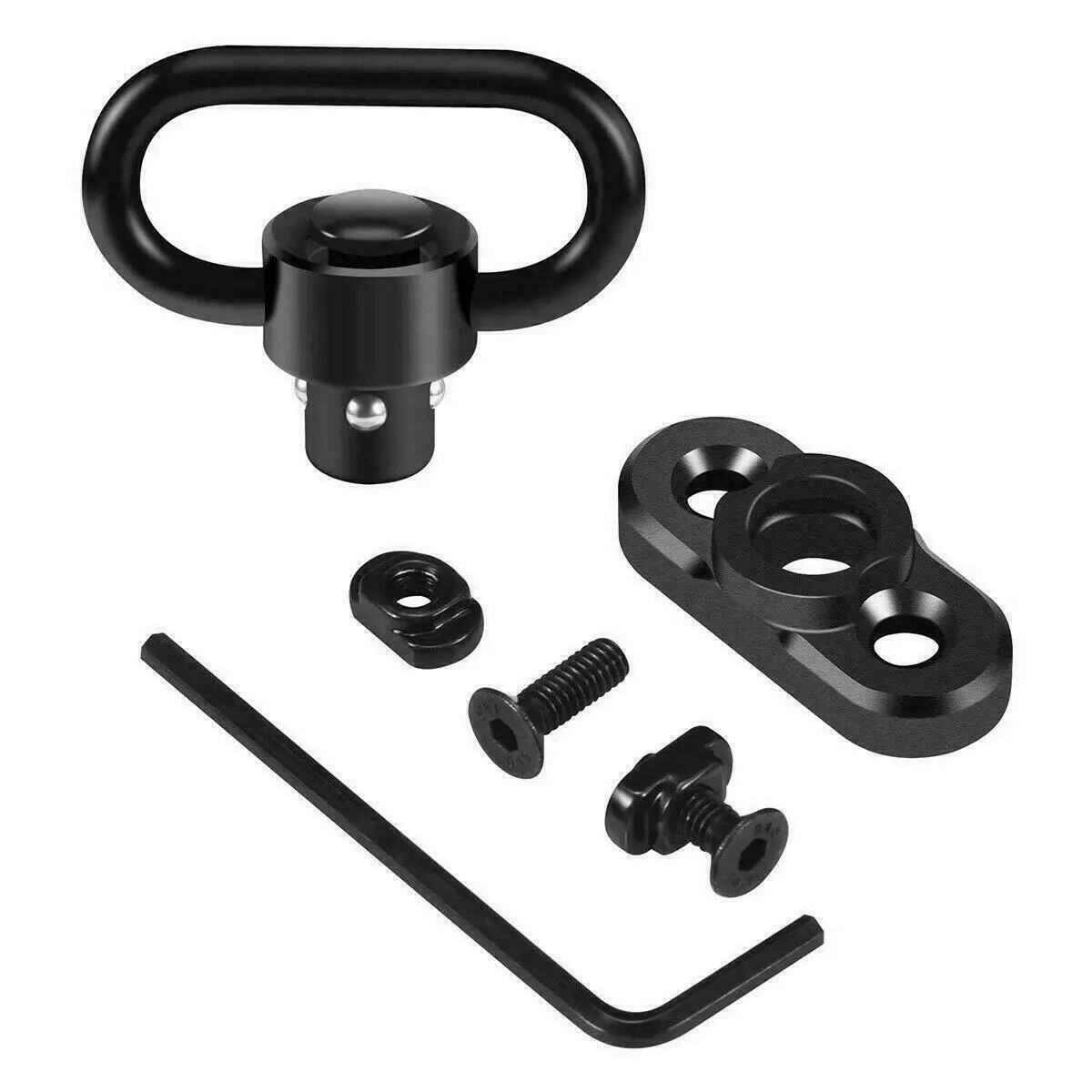 MLOK QD Swivel Heavy Duty Quick Release Rifle Mount Airsoft Gun Hunt ...