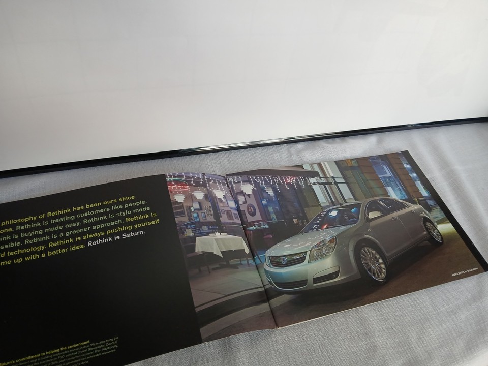 2009 Saturn Aura Brochure NEW with minimal wear from storage | eBay