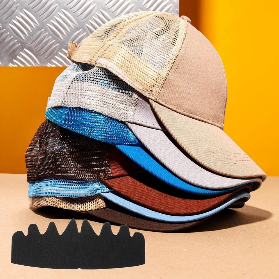 6 Pcs Baseball Caps Inserts Shapers Hat Liner for Caps Fitted Caps ...