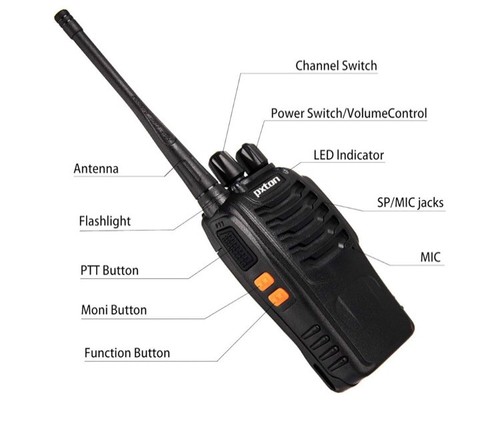 Paxton Two Way Radios, Antenna, Light, Channel, Distance, Men, Women ...