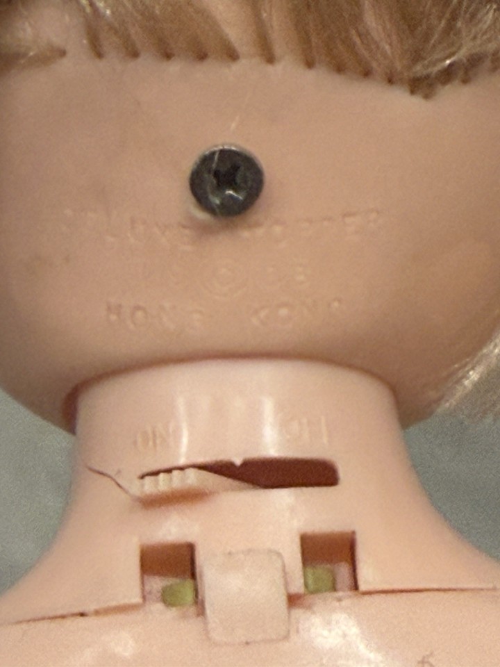 Rare Vintage 1968 Baby Party De Lux Topper Blonde Doll Giggles | eBay