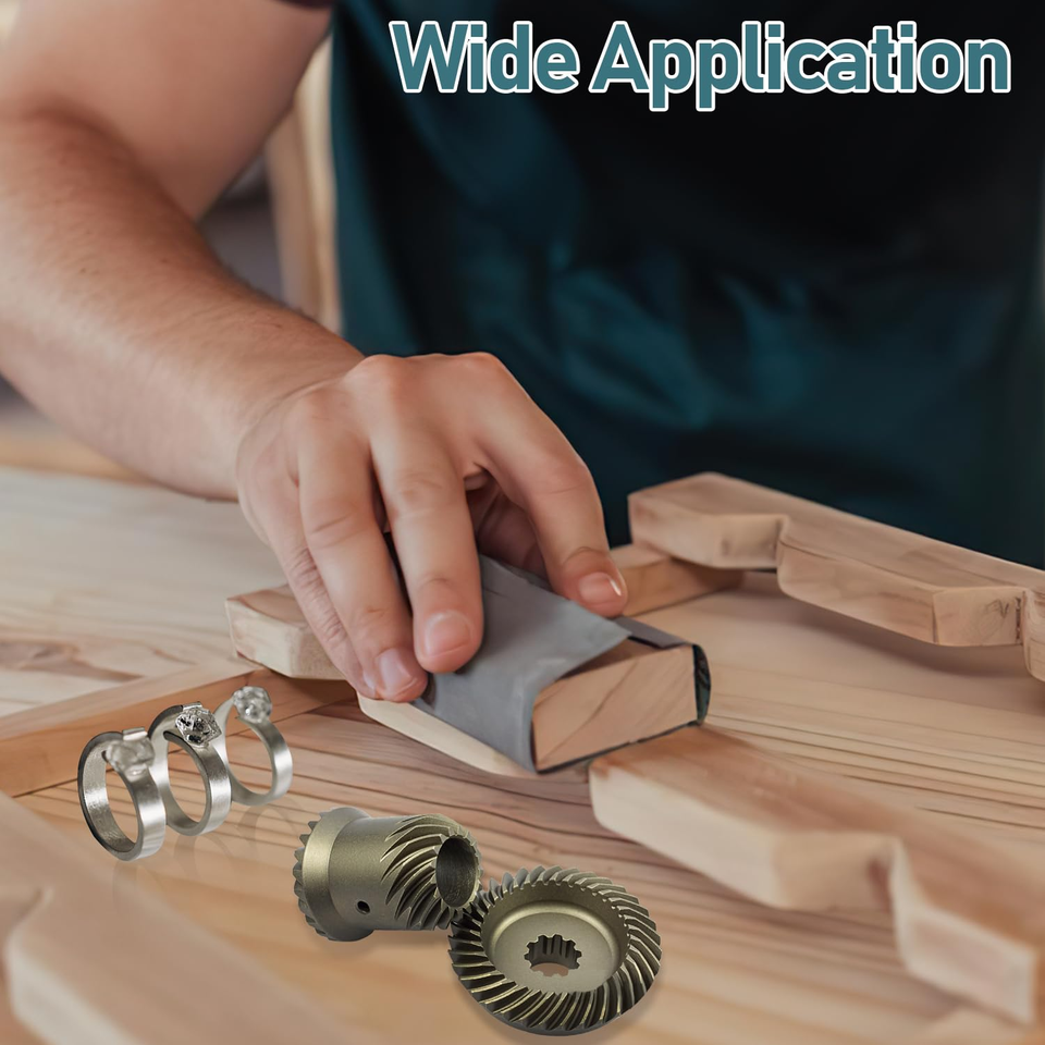 72 Pcs Sandpaper Set Wet and Dry Sanding Paper, Assorted Grit 400 600 ...