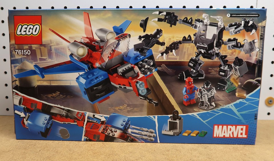 LEGO 76150 Marvel Spiderjet vs. Venom Mech - New & Sealed in Box *READ ...