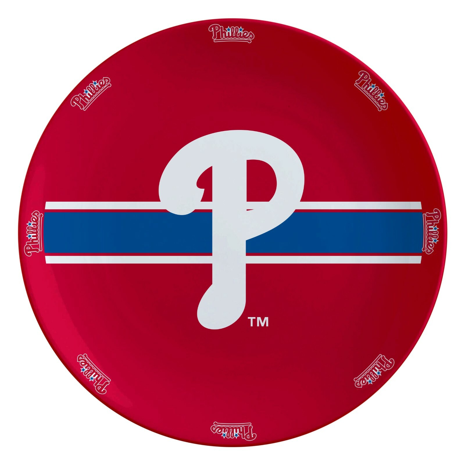 Philadelphia Phillies 11" Ceramic GameTime Dinner Serving Platter Plate ...