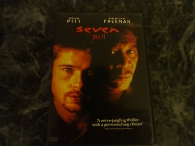 Seven (DVD, 2004, Single Disc) LIKE NEW Brad Pitt Morgan Freeman ...