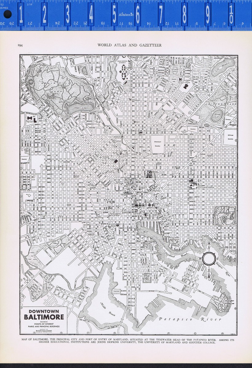 Baltimore City Map Printable Baltimore Map, Maryland GIS Geography