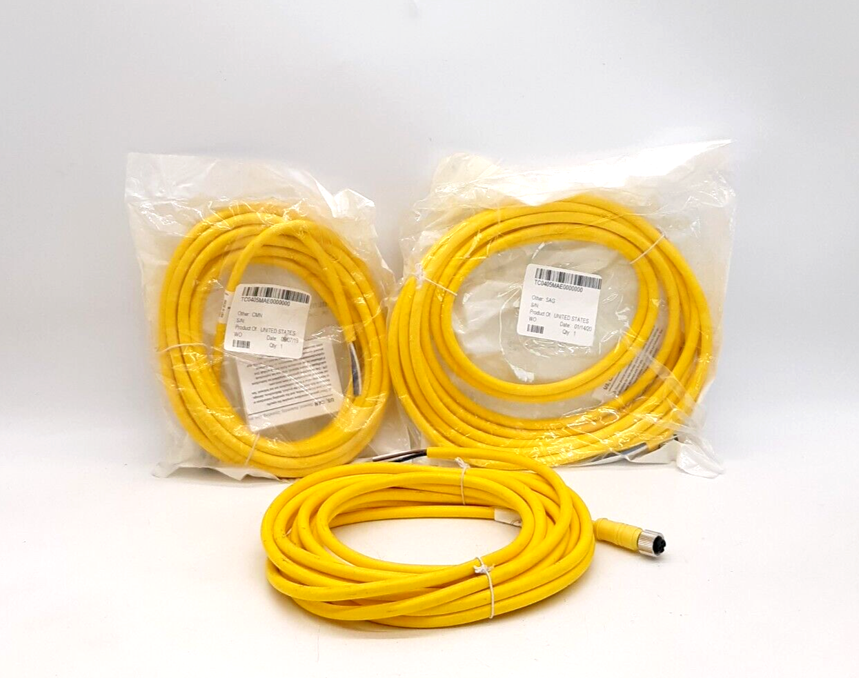 Numatics TC0405MAE0000000 Cable - Lot of 3 | eBay