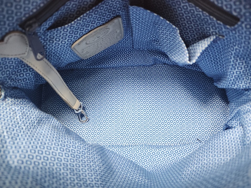 BRIGHTON PRETTY TOUGH JOLENE CANYON BLUE DOMED STUDDED CROSSBODY ...