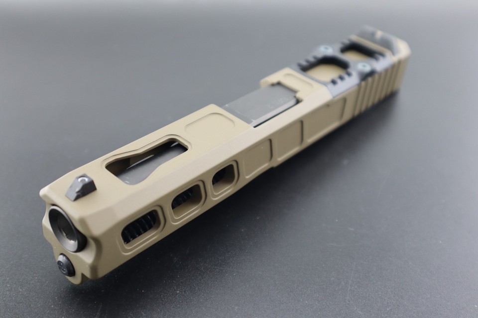 Glock 19 Slide Gen1-3 G19 Complete Upper RMR Optic Ready Oden FDE | eBay