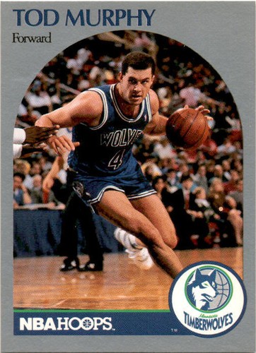 1990-91 Hoops Tod Murphy #189 Minnesota Timberwolves | eBay