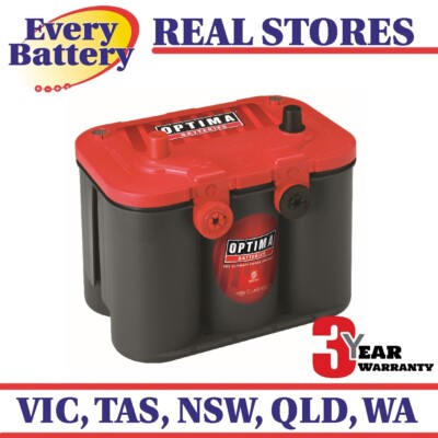 3478 Optima 34/78 Red Top AGM starting 12V car Battery 800CCA for Race ...