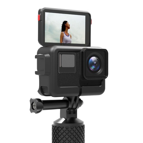 Sports Camera PU Protective Bezel with Mounting Base for Insta360 ACE ...