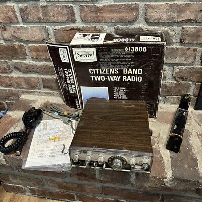 VTG Sears 613808 Two-Way CB Radio Road Talker 40 CB Channel Citizens ...
