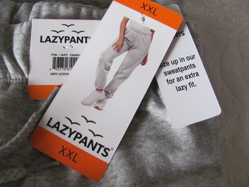 LazyPants 2XL Ladies Fleece womens Jogger Cuffed Bottom inside ...