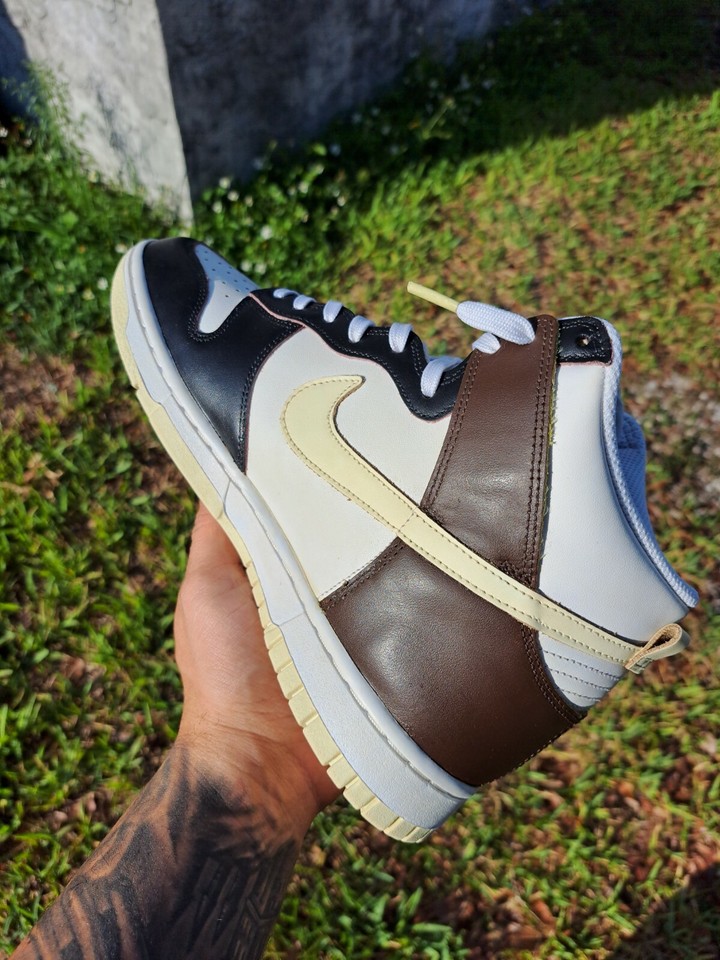 NIKE DUNK HIGH MOCHA COFFE CUSTOM | eBay