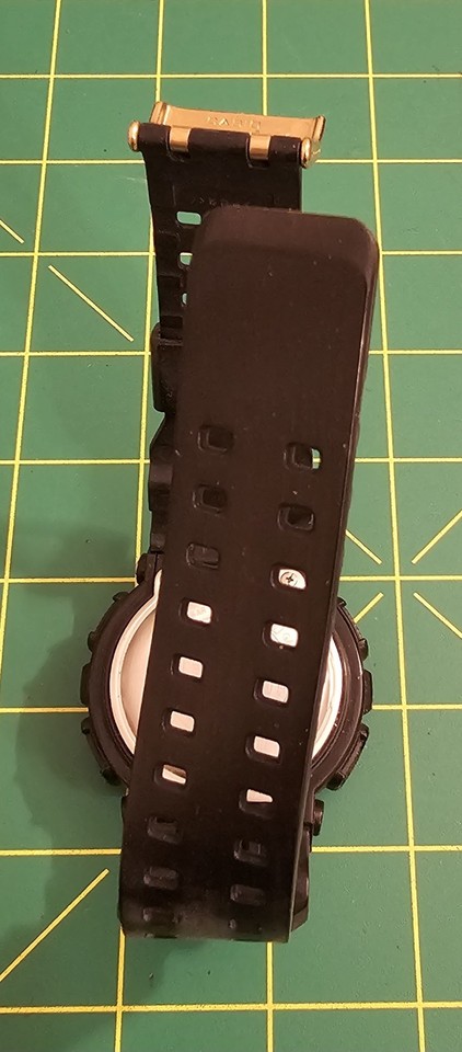 Casio G-shock GA-110GB Watch Men 51mm Black Gold Analog Digi Alarm ...