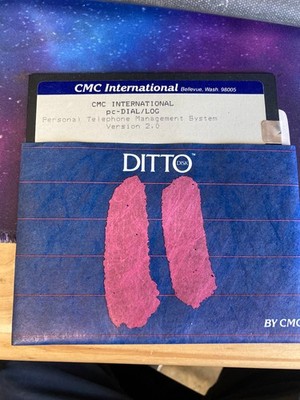CMC Internaltional pc-DIAL/Log Telephone Management System 5.25" Floppy ...