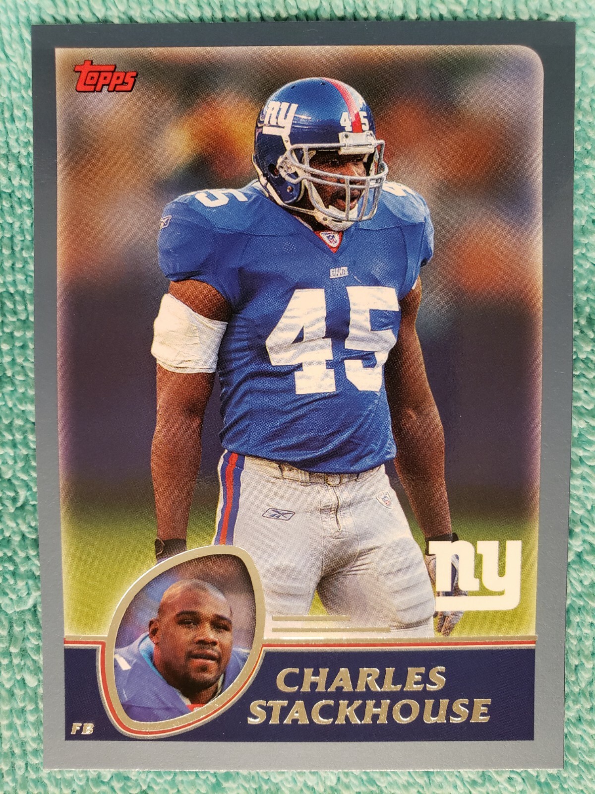 2003 TOPPS CHARLES STACKHOUSE #55 NEW YORK GIANTS | eBay.de