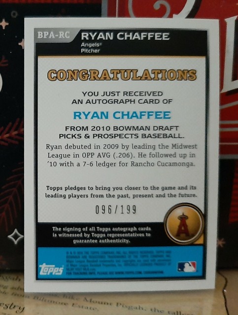 2010 Bowman Draft Picks & Prospects - Prospects Autographs Blue #BPA-RC ...