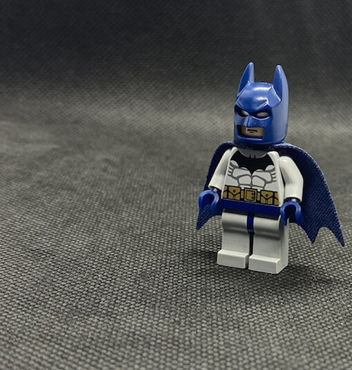 Lego Batman 7786 7787 Light Bluish Gray Suit The Bat-Tank Minifigure ...