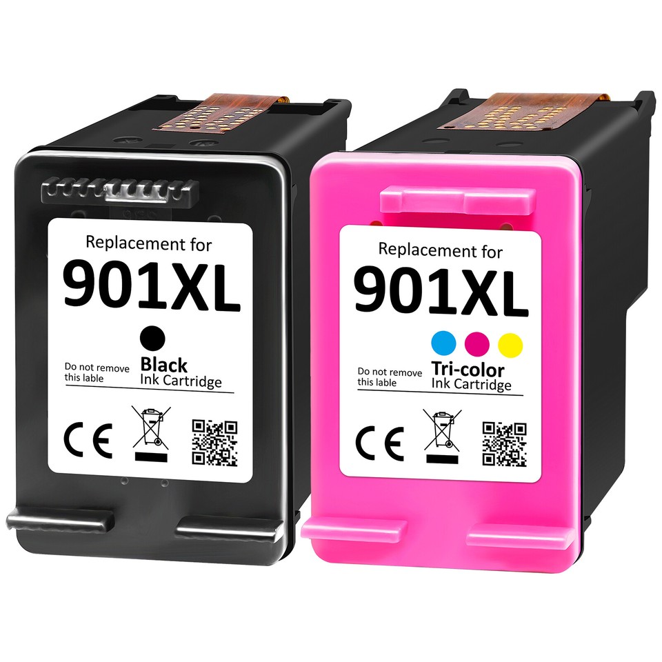 901xl Ink Cartridges For HP 901 Officejet J4580 J4660 J4680 4500 J4680c ...