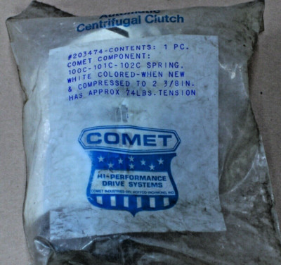 Comet Clutch Spring - 203474A White 2" 203474 Clutch | eBay