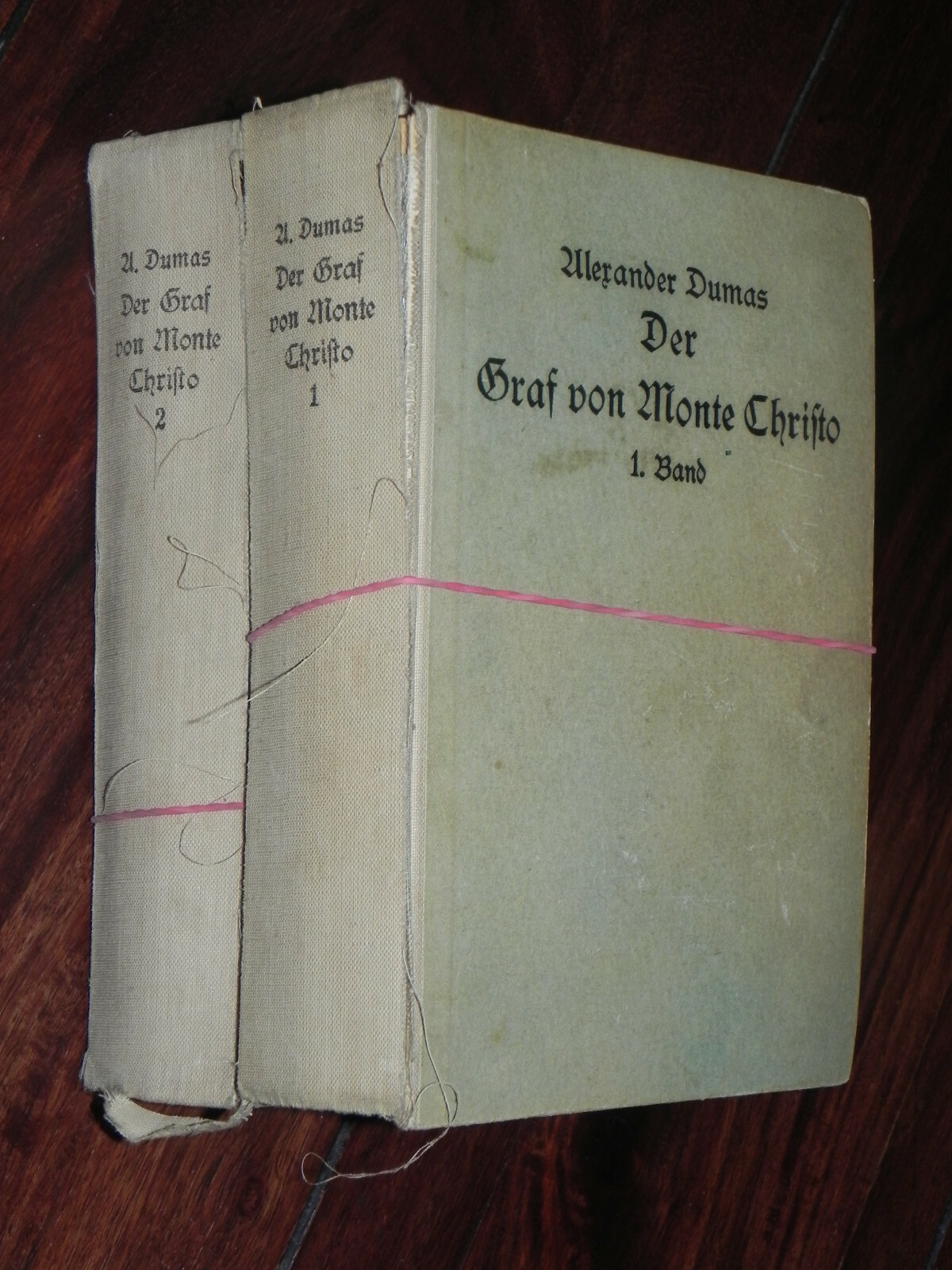 Dumas - Der Graf von Monte Christo / Band 1 und 2 (Mitteldeutsche ...