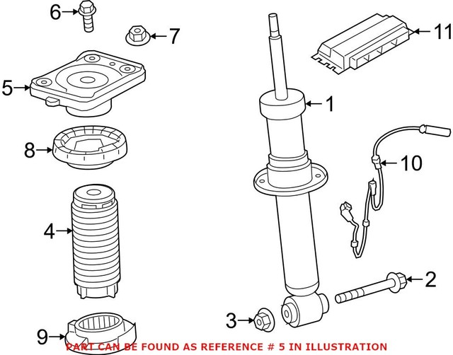 Genuine OEM Shock Mount for BMW 33506866274 for sale online | eBay