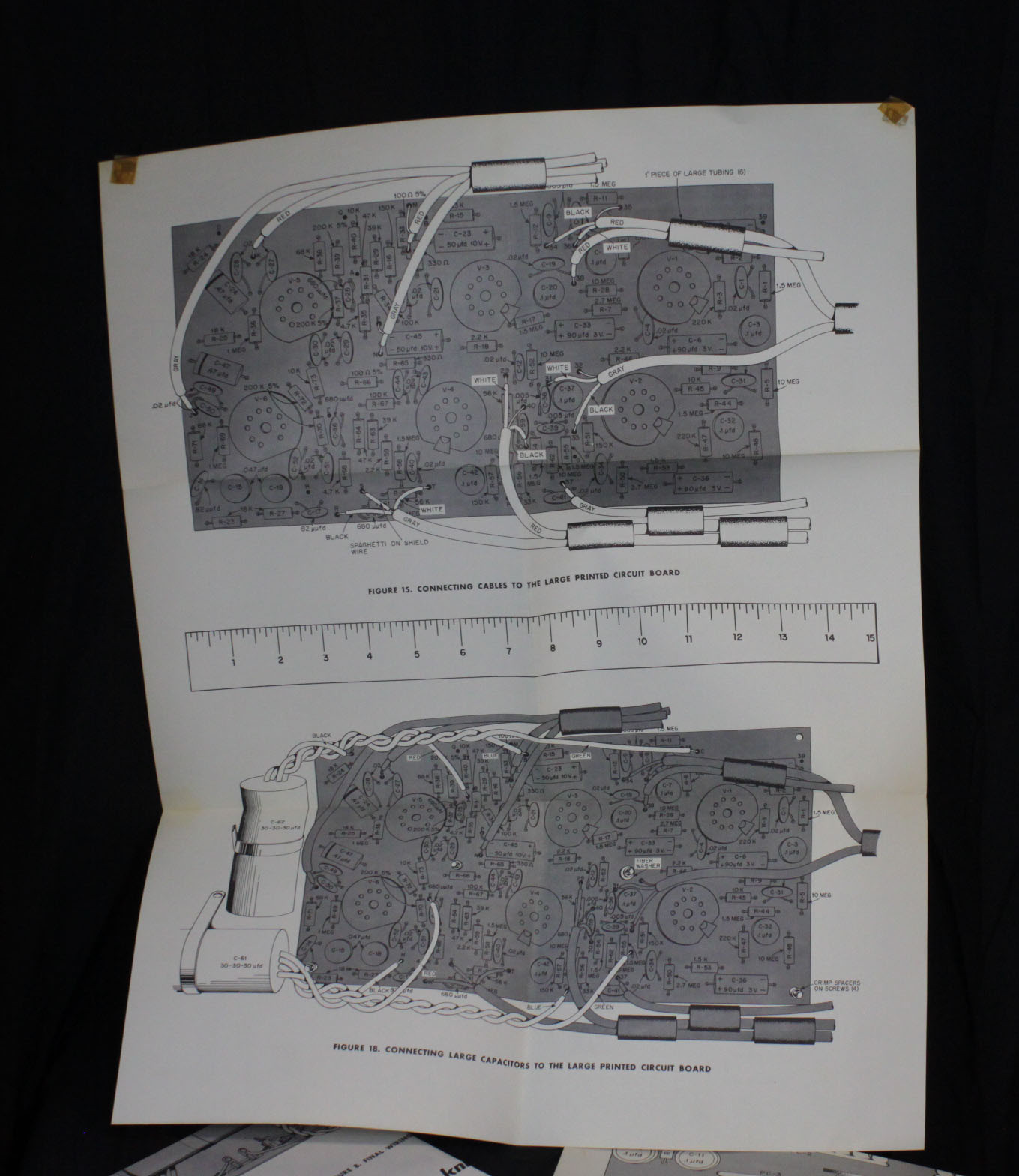 Lot of Vtg Knight Speaker Manual KN281 Stereo Amplifier Schematics ...