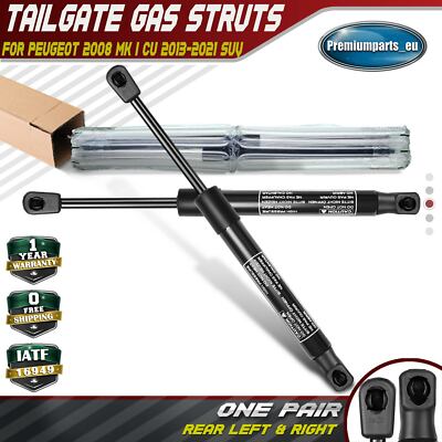 2x Rear Tailgate Boot Gas Struts for Peugeot 2008 I CU 2013-2021 SUV ...