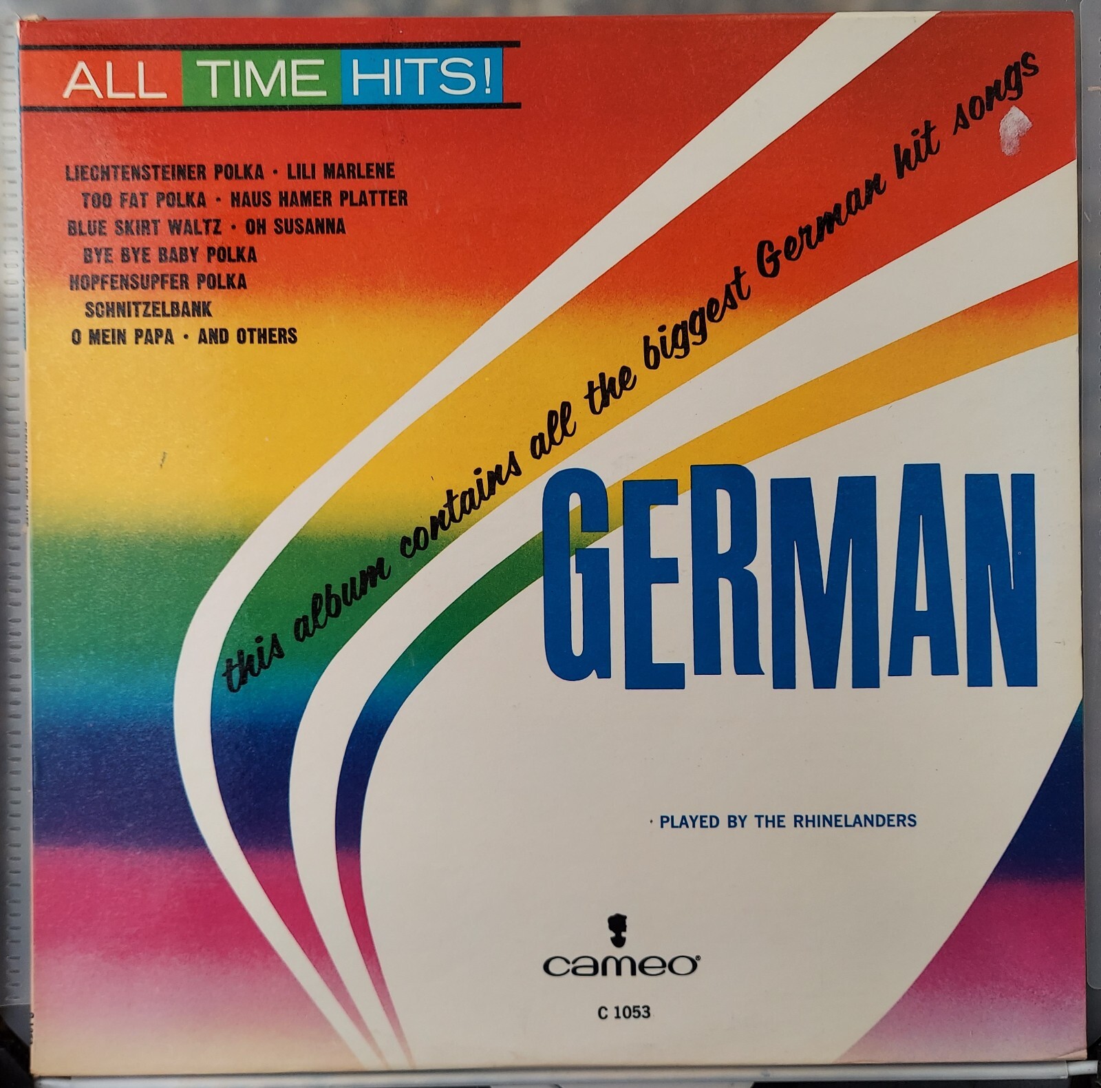 The Rhinelanders, All Time German Hits, Vinyl LP, VG+ | eBay