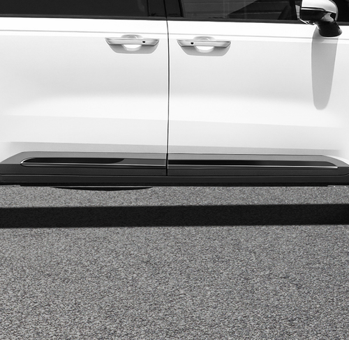 For Kia Carnival 2022-2023 Gloss Black Side Door Body Guard Molding ...