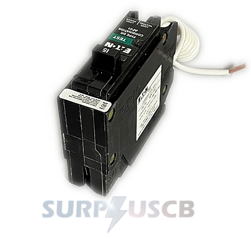 Eaton BRN115AF AFCI Circuit breaker, 1-Pole, 120VAC, 15A, Plug-in ...