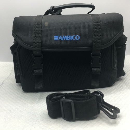 Ambico Nylon Padded Camera Camcorder Bag - Black - VGC (V-4475) | eBay