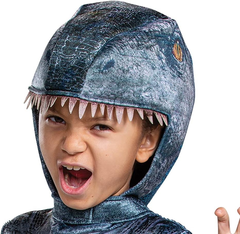 Disguise Jurassic World Blue Velociraptor Costume for Kids Small (4-6 ...