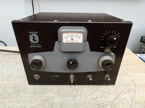 EF Johnson Viking Adventurer Tube Transmitter CW Morse Code C MY OTHER ...