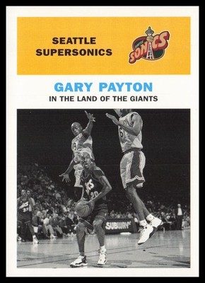 1998-99 Fleer Tradition #20 Gary Payton Seattle SuperSonics Vintage '61 ...