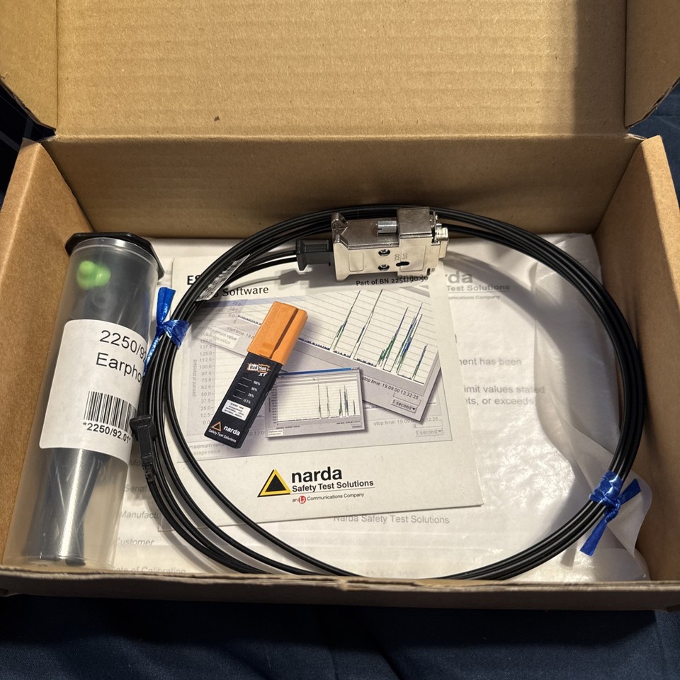 Narda Radman XT ESM-30 Radiation Monitor With Cable , Software ...