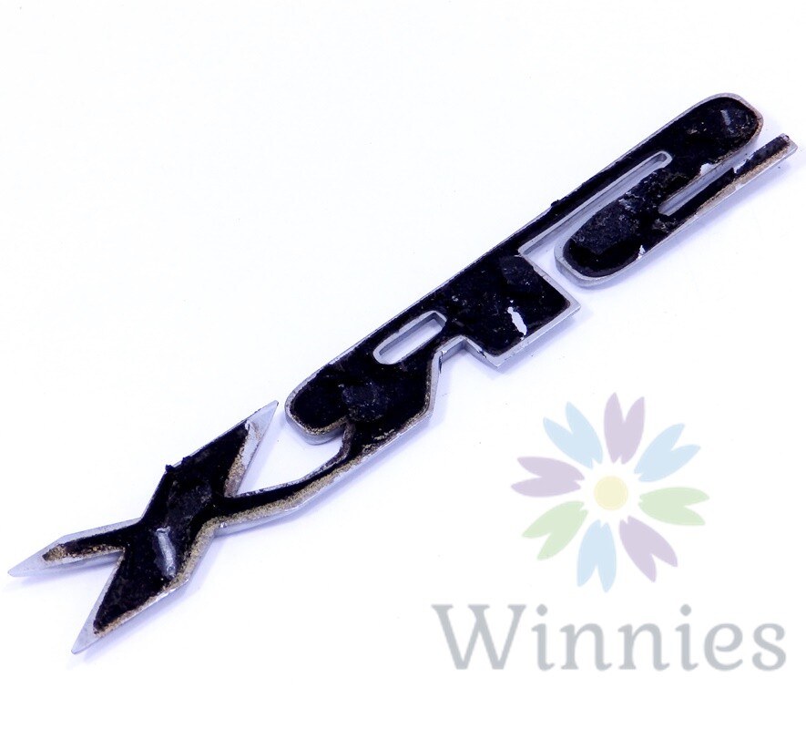 04 05 06 07 08 09 CADILLAC SRX Silver Liftgate Rear Script EMBLEM OEM ...