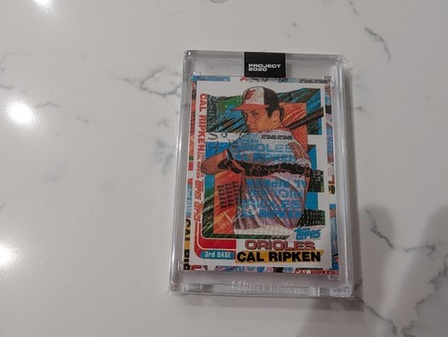 TOPPS PROJECT 2020 #37 CAL RIPKEN, JR by Artist TYSON BECK ** ORIOLES ...