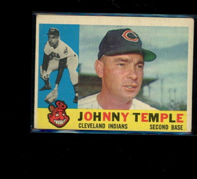 1960 Topps Baseball # 500 Johnny Temple | eBay