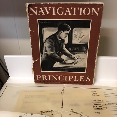 WW2 1942 Navigation Principles by Airlines War Training Institute Manual | eBay