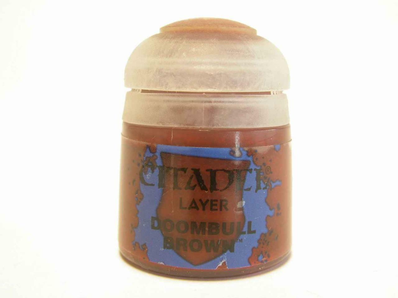 Doombull Brown Citadel LAYER Paint 40k Warhammer Games Workshop Color ...