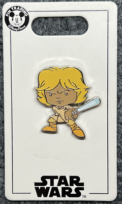 Disney Star Wars Pin Cuties Mini Mystery Pack - Luke Skywalker as Jedi ...